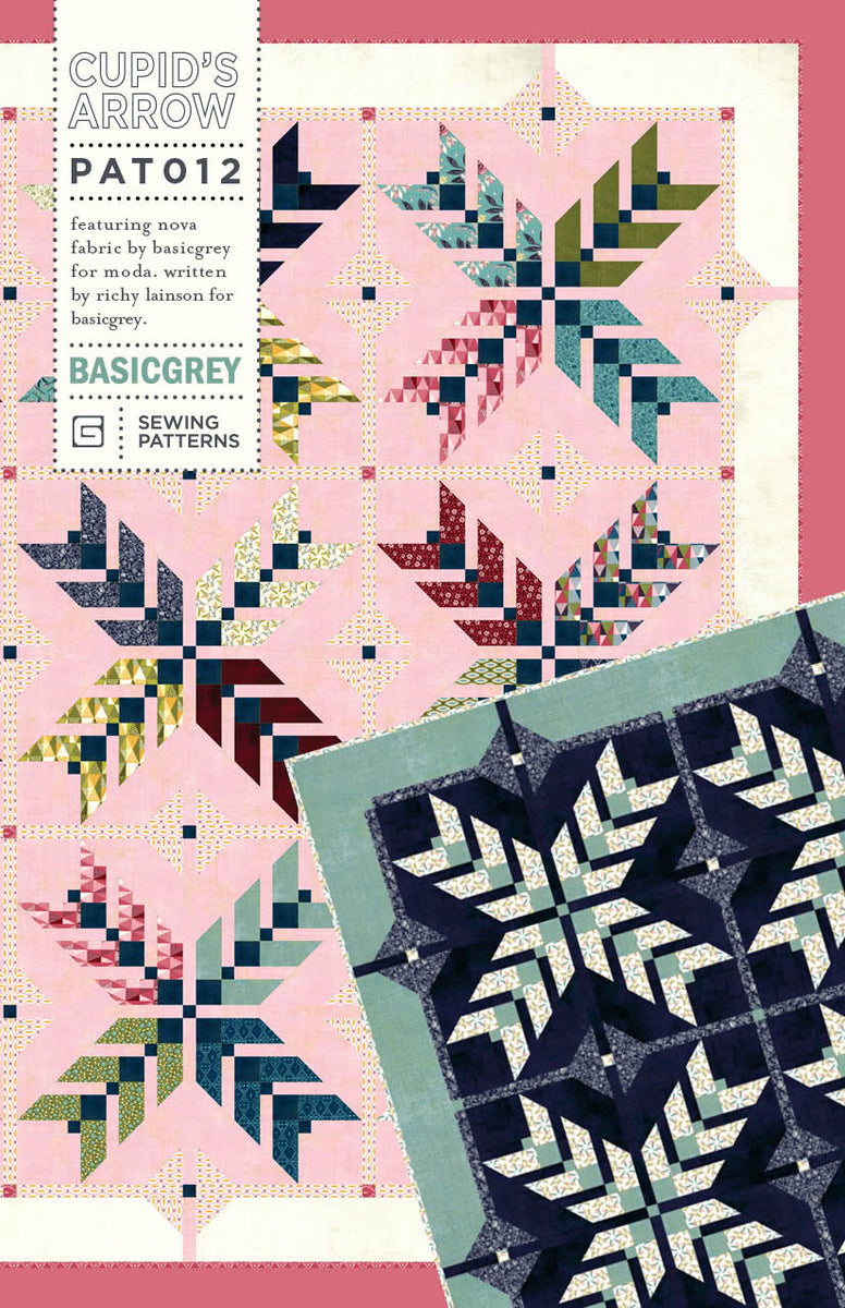 PAT012 - Cupid's Arrow - PDF Pattern – BasicGrey